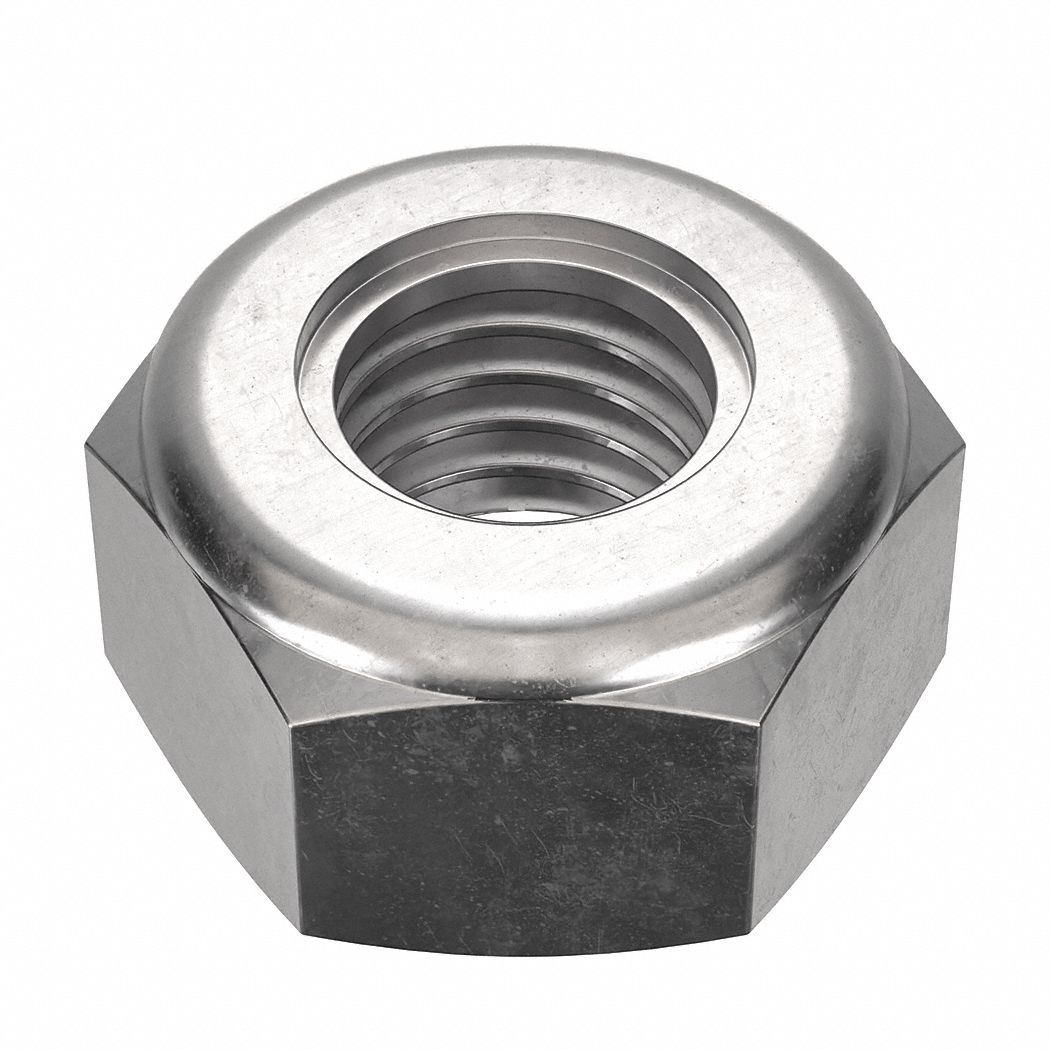 Nylon Insert, Std Hex, Lock Nut - 42GY90|L55730.100.0001 - Grainger