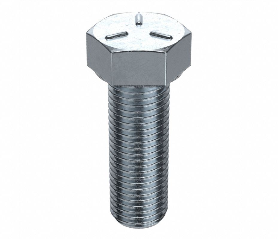 APPROVED VENDOR Tornillo de Cabeza de Dado Hexagonal 3/8"-24 Grado 5 Longitud de 1", Acabado ...