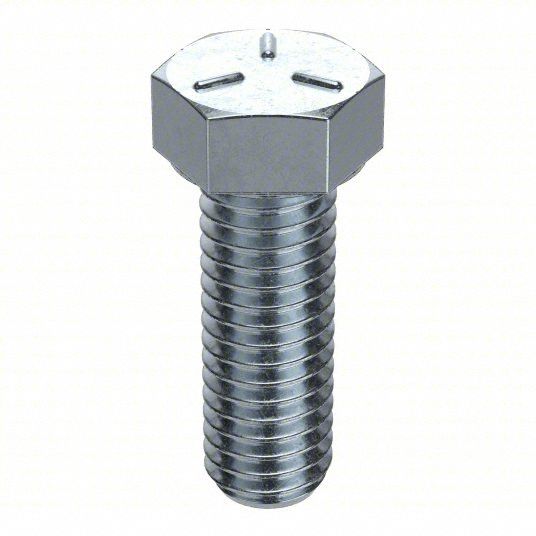 Steel, Grade 5, Hex Tap Bolt - 41UD96|U01210.037.0150 - Grainger