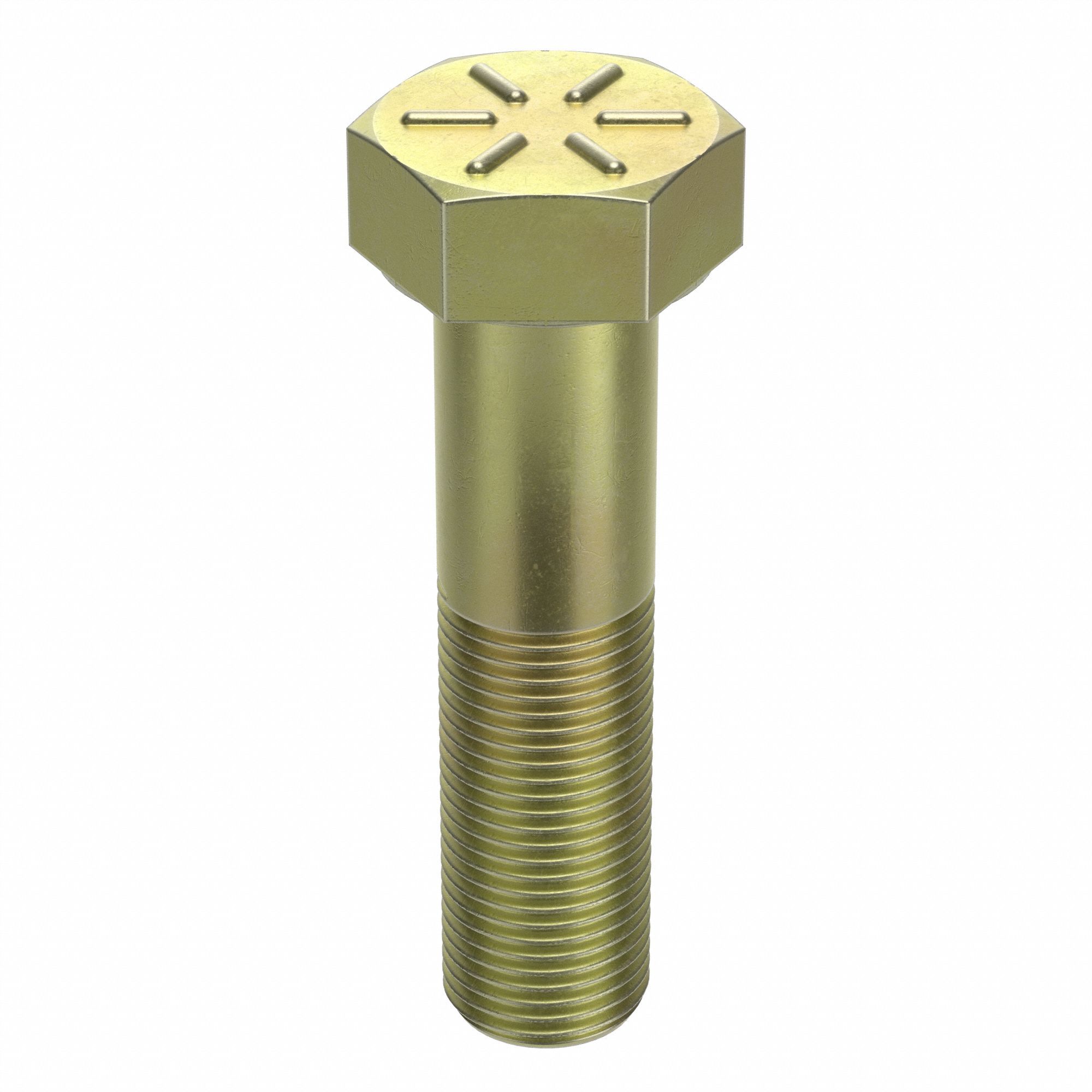 APPROVED VENDOR Tornillo de Cabeza de Dado Hexagonal 5/8"-18 Grado 8 Longitud de 2-1/2", Acabado ...