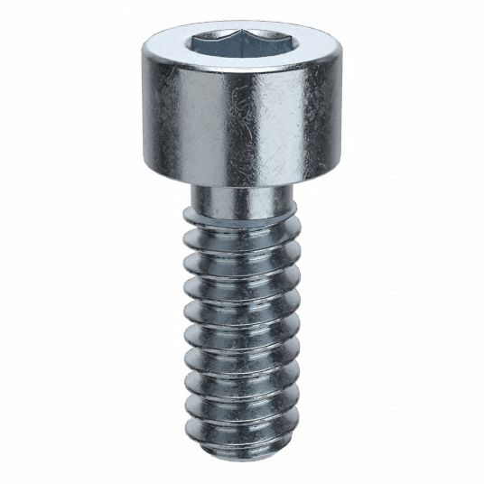 #10-24 Thread Size, 1/2 in Lg, Socket Head Cap Screw - 42JA09|B07001 ...