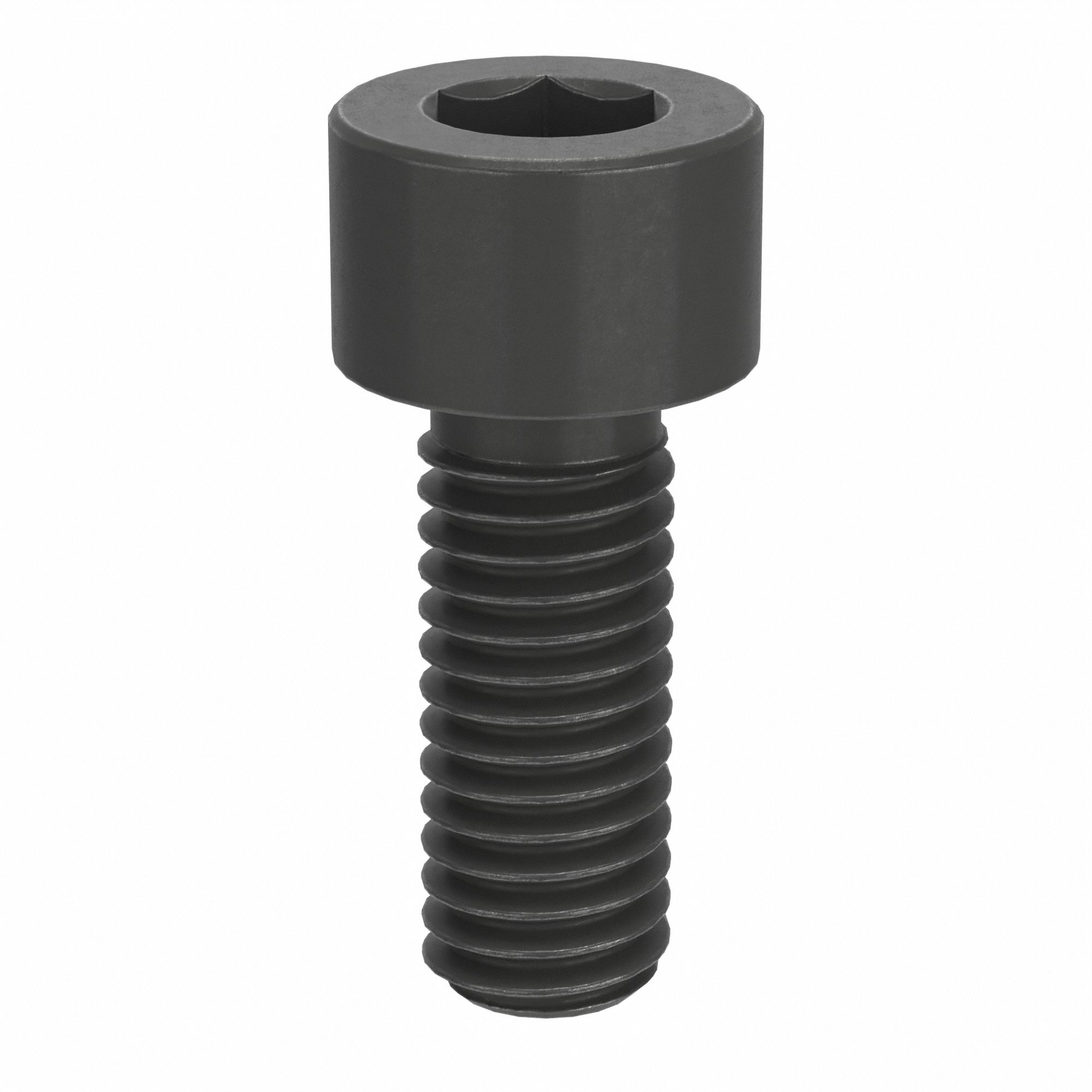 #10-32 Thread Size, 1/2 in Lg, Socket Head Cap Screw - 42JC69|B07040 ...