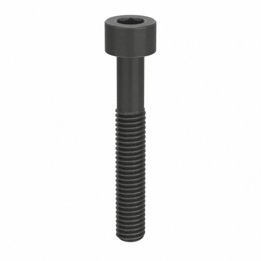 #10-32 Thread Size, 1 1/4 in Lg, Socket Head Cap Screw - 42JC75|B07040 ...