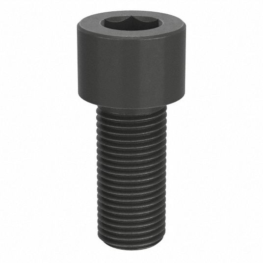 1/2"-20 Thread Size, 1 1/8 in Lg, Socket Head Cap Screw - 42JD75|B07040 ...
