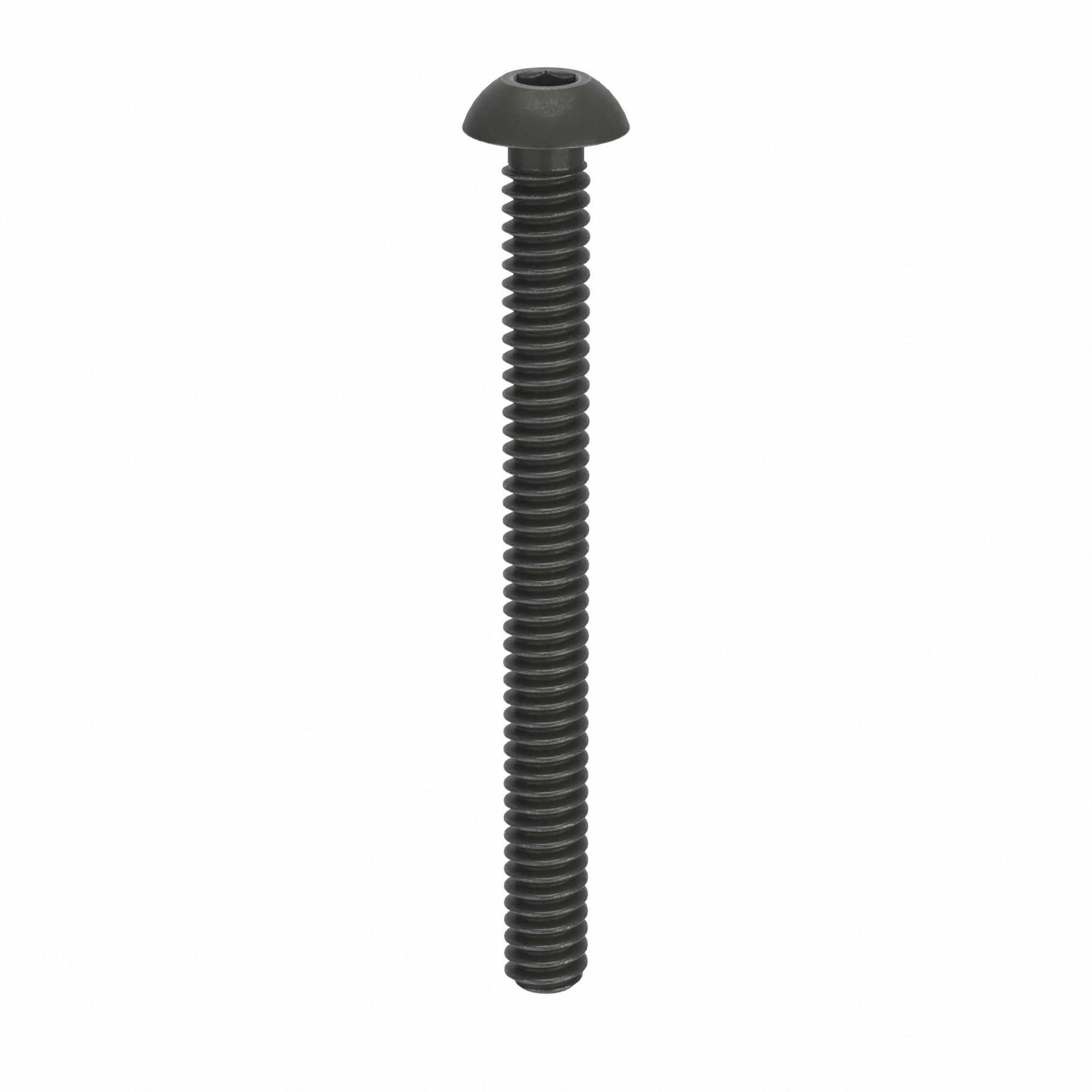#10-24 Thread Size, 2 in Lg, Socket Head Cap Screw - 42JF49|B07150.019. ...