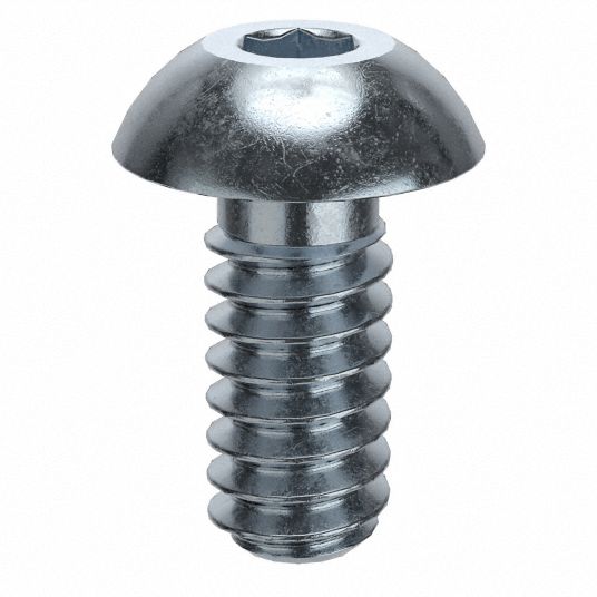 #4-40 Thread Size, 1/4 in Lg, Socket Head Cap Screw - 42JF94|B07151.011 ...