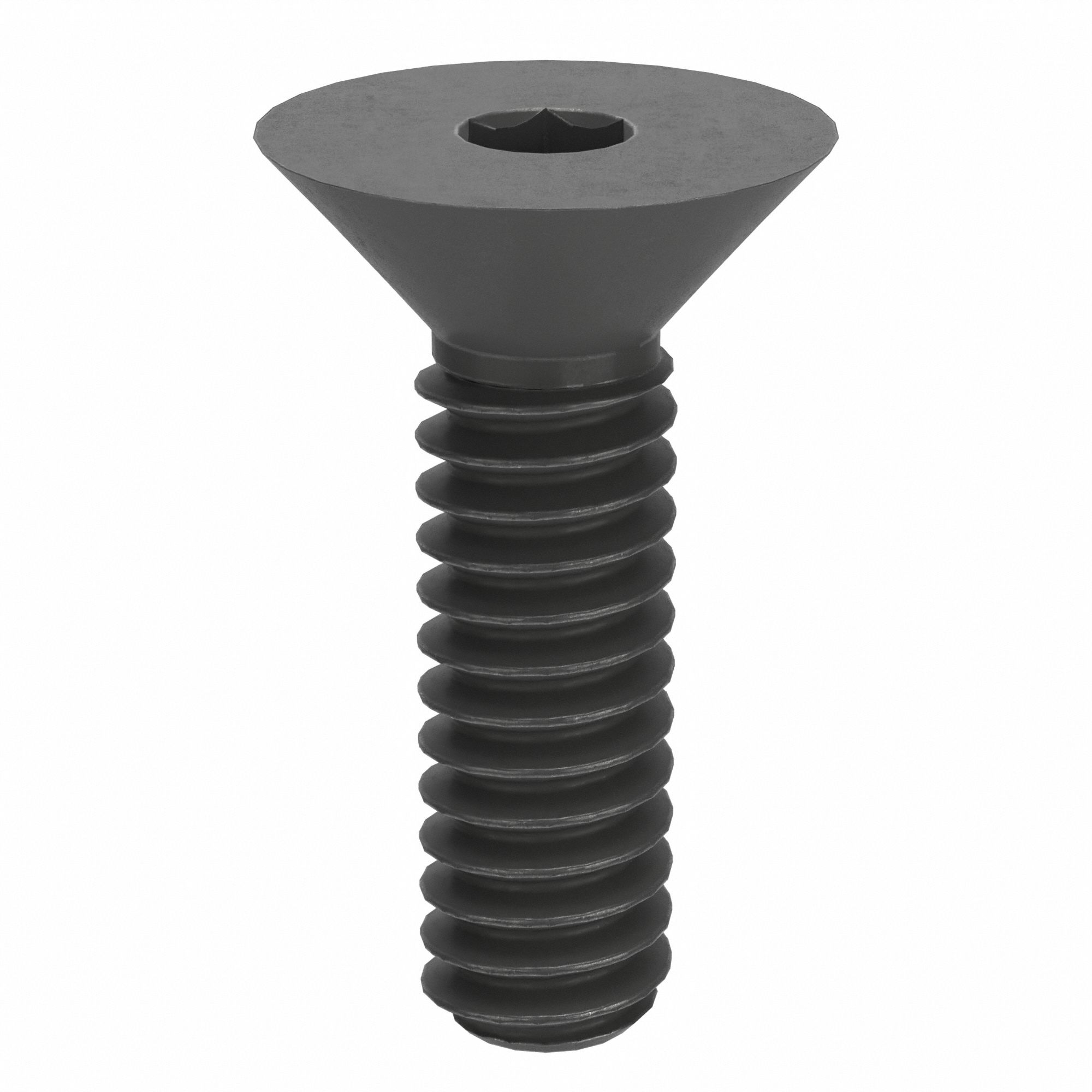 #2-56 Thread Size, 5/16 in Lg, Socket Flat Head Screw - 42JG82|B07410 ...