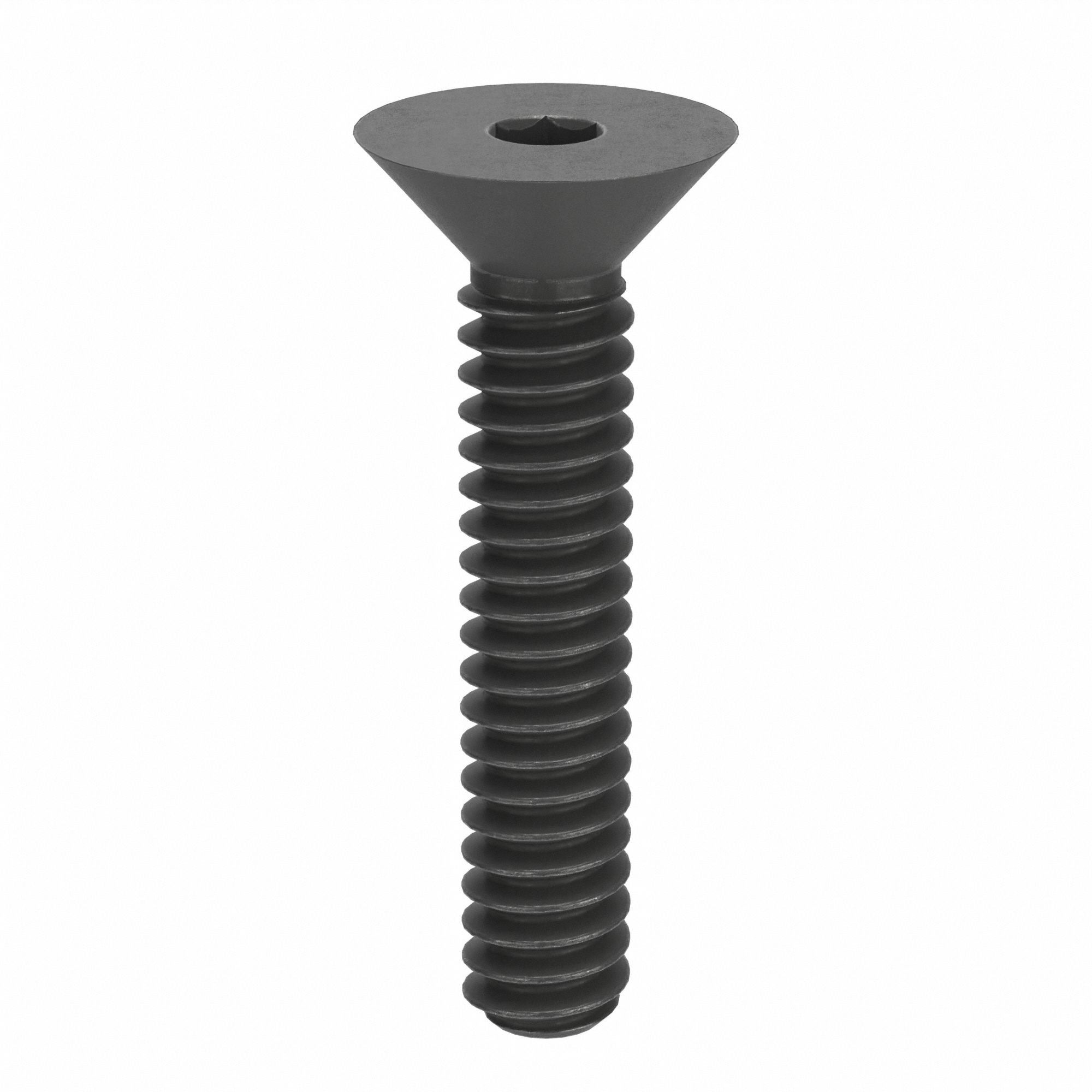 #6-32 Thread Size, 3/4 in Lg, Socket Flat Head Screw - 42JH24|B07410 ...