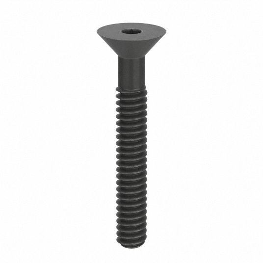 #6-32 Thread Size, 1 in Lg, Socket Flat Head Screw - 42JH26|B07410.013. ...