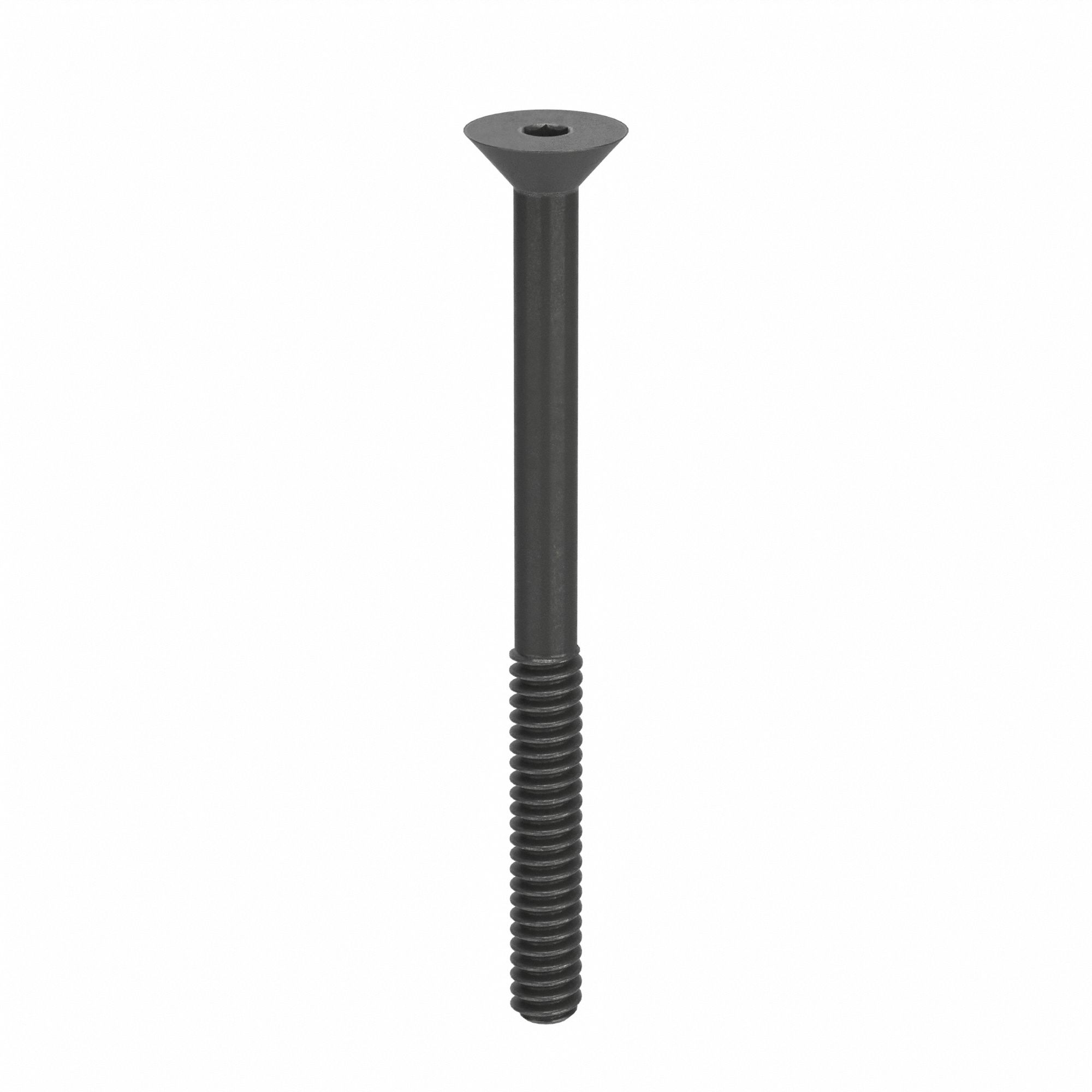 #6-32 Thread Size, 1 3/4 in Lg, Socket Flat Head Screw - 42JH29|B07410 ...