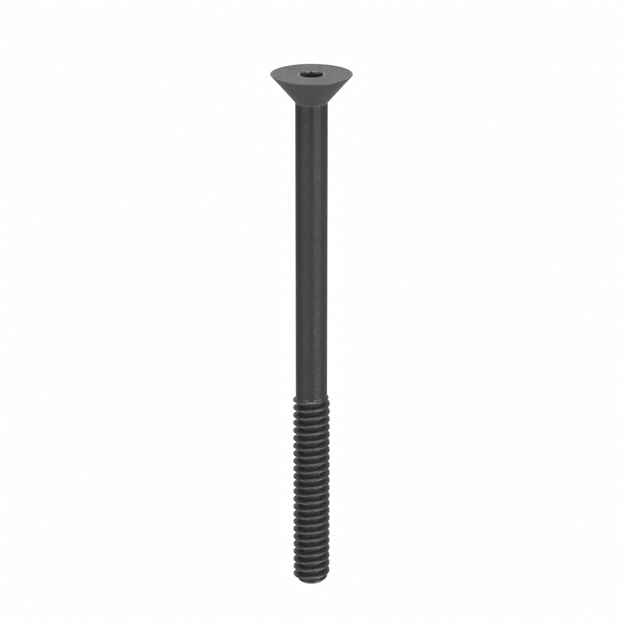 #6-32 Thread Size, 2 in Lg, Socket Flat Head Screw - 42JH30|B07410.013. ...