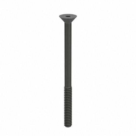 #6-32 Thread Size, 2 in Lg, Socket Flat Head Screw - 42JH30|B07410.013. ...