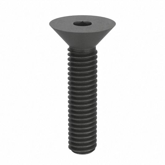 #8-36 Thread Size, 3/4 in Lg, Socket Flat Head Screw - 42JK97|B07566 ...