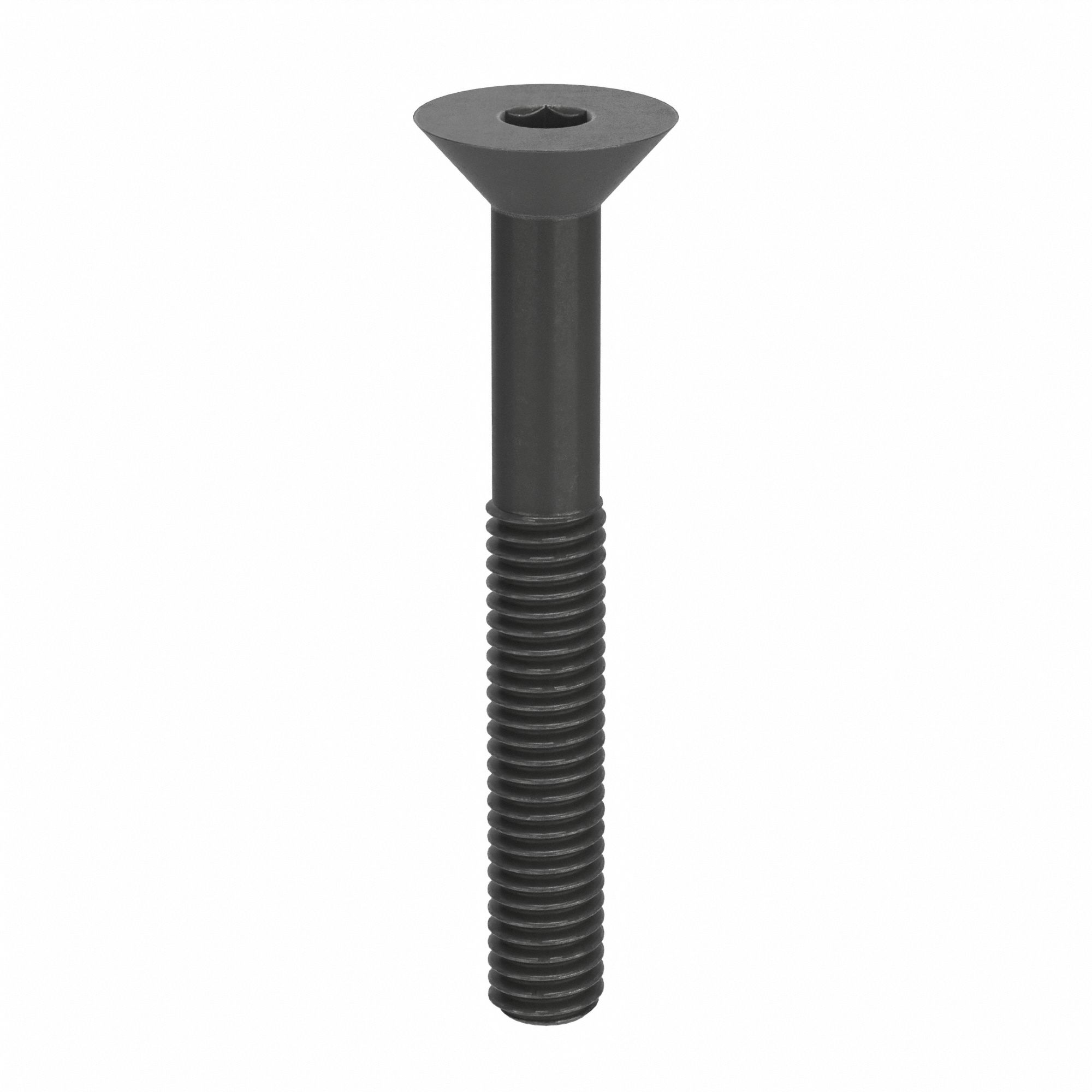 #10-32 Thread Size, 1 1/2 in Lg, Socket Flat Head Screw - 42JL11|B07566 ...