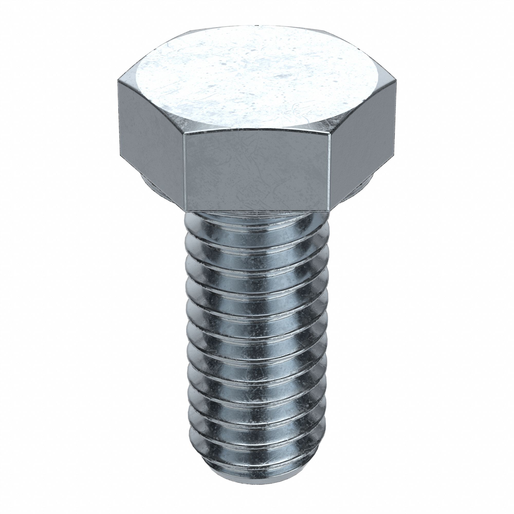 Steel, Grade 2, Hex Head Cap Screw - 5JTD6|U08210.025.0062 - Grainger