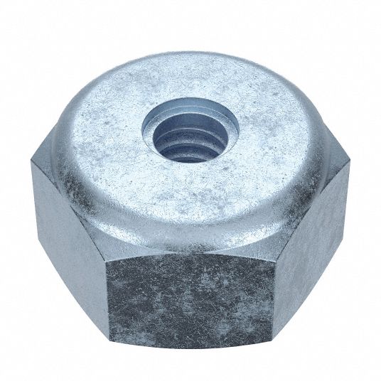 Nylon Insert, Std Hex, Lock Nut - 42JR35|B12300.008.0001 - Grainger