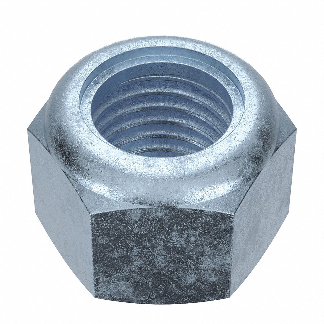 Nylon Insert, 1 1/8"-7 Thread Size, Lock Nut - 42JR52|B12300.112.0001 ...