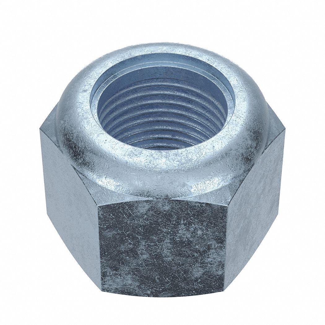 Nylon Insert, 5/8"-18 Thread Size, Lock Nut - 42JR62|B12320.062.0002 ...
