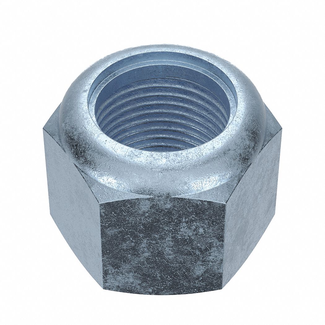 Nylon Insert, 3/4"-16 Thread Size, Lock Nut - 42JR84|B12353.075.0002 ...