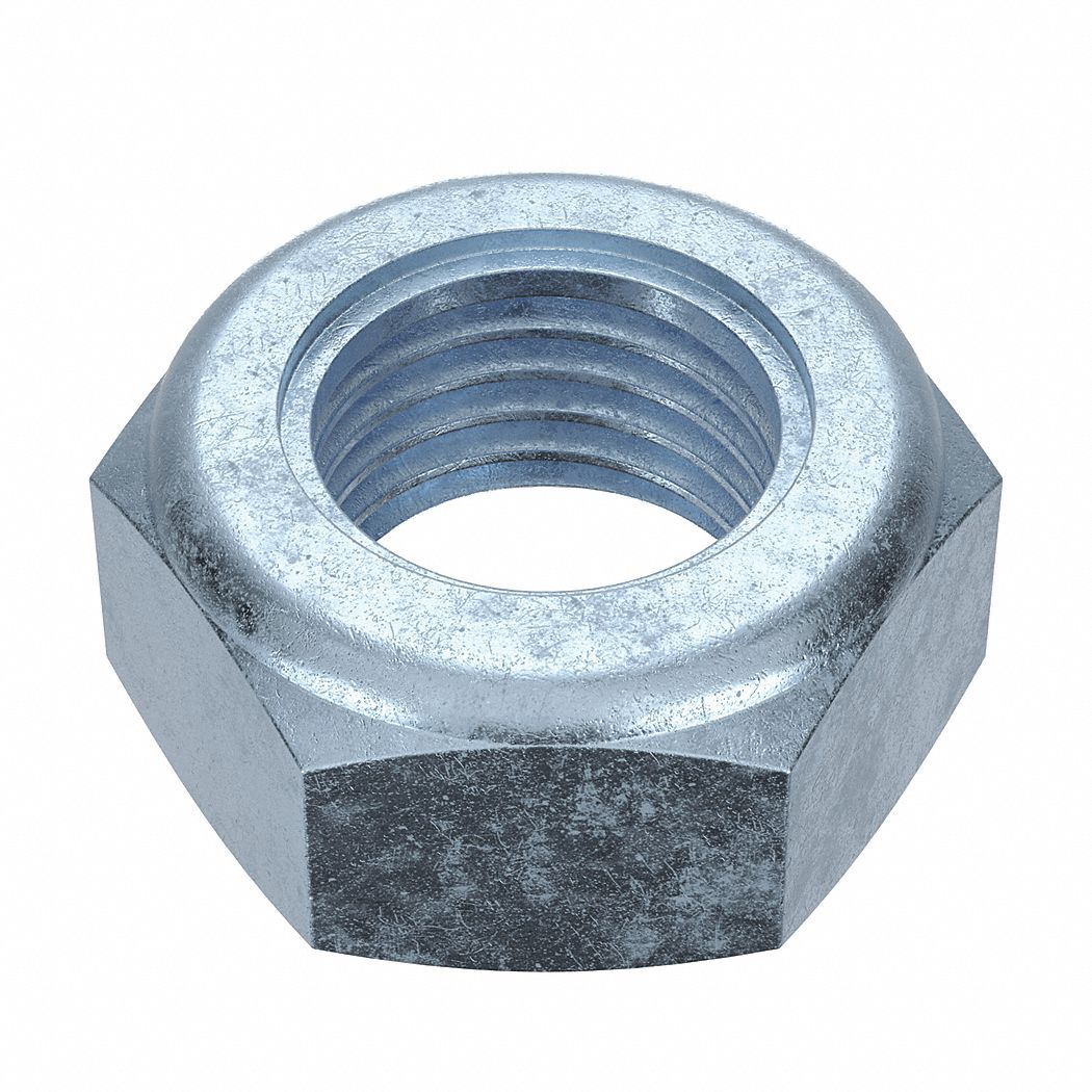Nylon Insert, 3/8"-24 Thread Size, Lock Nut - 42JR88|B12380.037.0002 ...