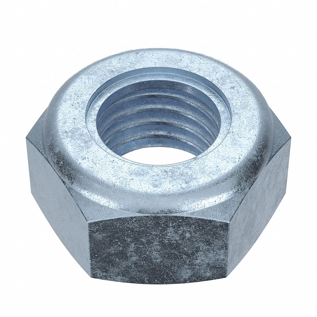 Nylon Insert, Jam Hex, Lock Nut - 42JR99|B12381.031.0002 - Grainger
