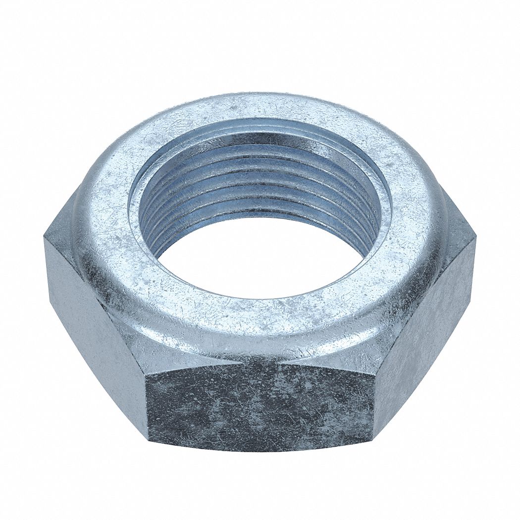 Nylon Insert, 1 1/8"-12 Thread Size, Lock Nut - 42JT05|B12381.112.0002 ...