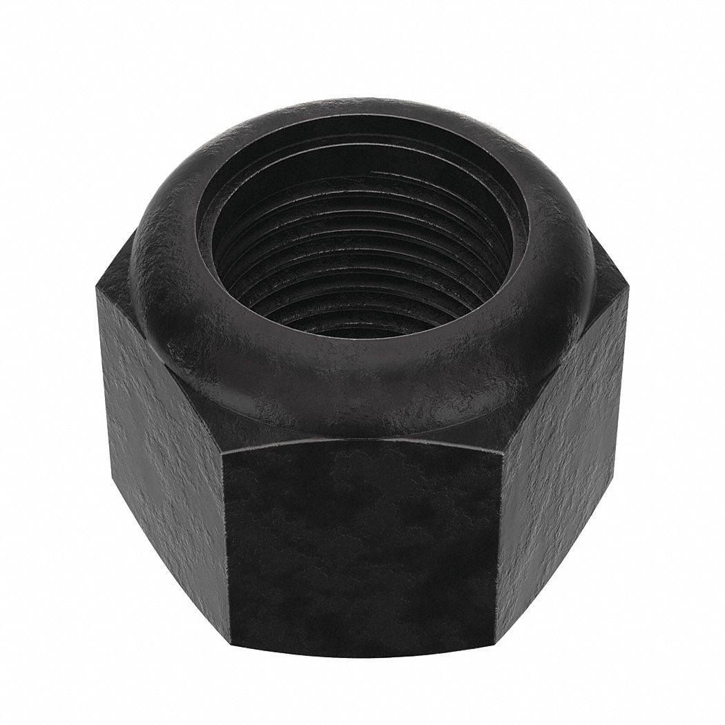 Nylon Insert, Std Hex, Lock Nut - 42JT28|B12421.075.0002 - Grainger