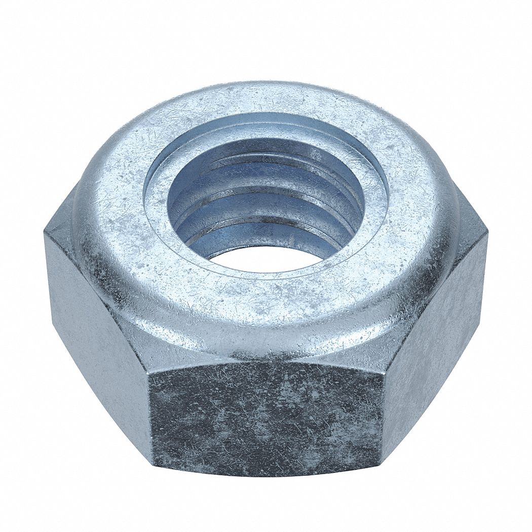 Nylon Insert, Jam Hex, Lock Nut - 42JT51|B12423.031.0001 - Grainger