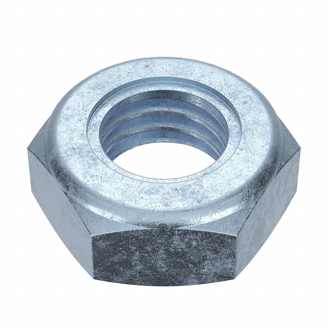 Nylon Insert, Jam Hex, Lock Nut - 42JT55|B12423.056.0001 - Grainger