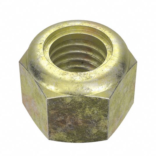 Nylon Insert, 1/2"-13 Thread Size, Lock Nut - 42JT64|B12450.050.0001 ...