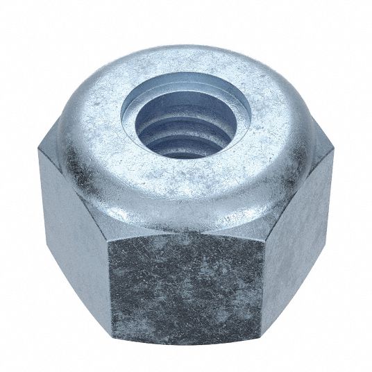 Nylon Insert, Heavy Hex, Lock Nut - 42JT73|B12601.025.0001 - Grainger