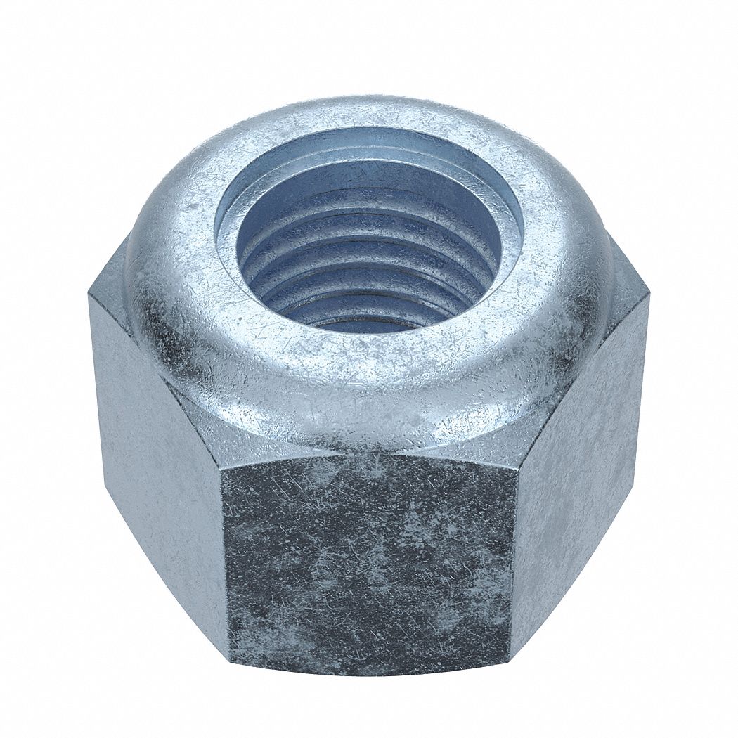 Nylon Insert, Heavy Hex, Lock Nut - 42JT83|B12601.112.0001 - Grainger