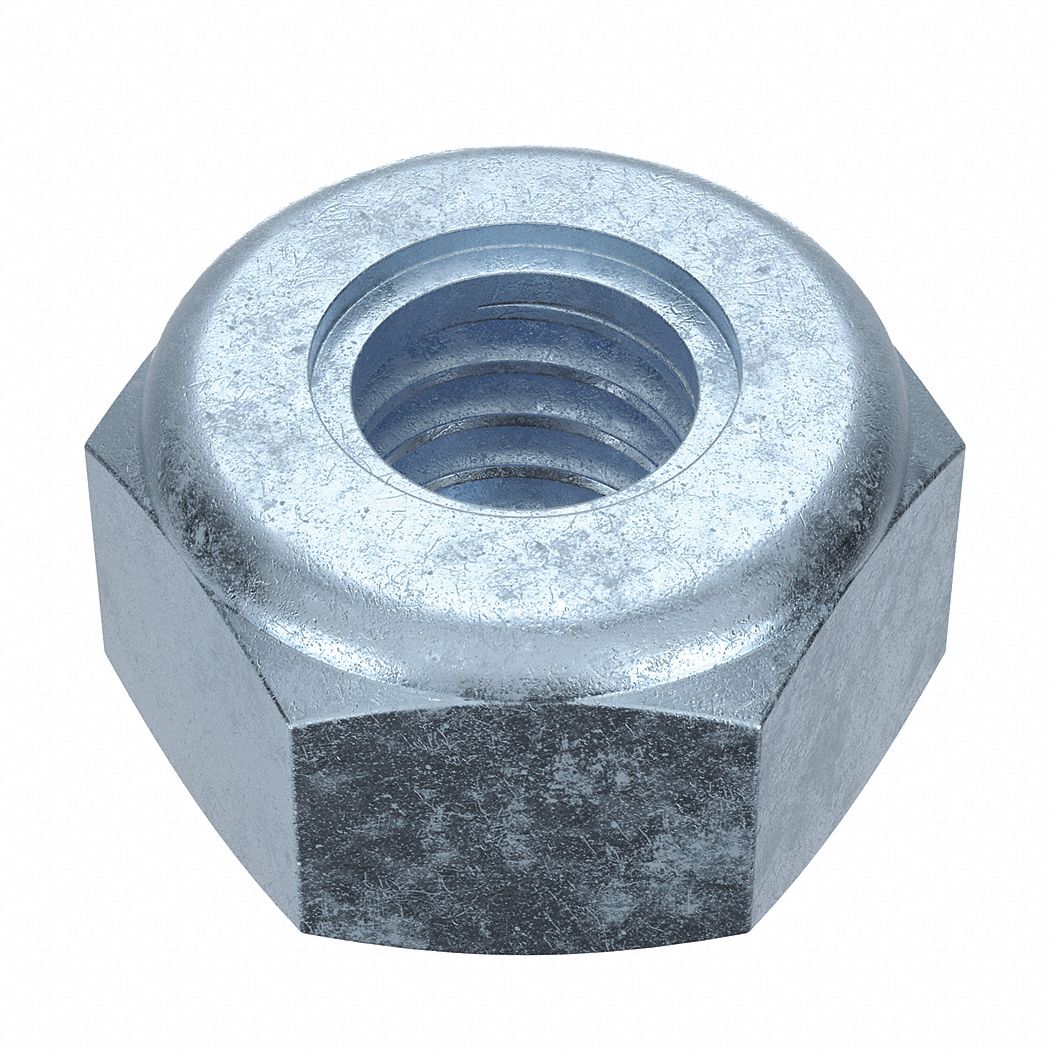 Nylon Insert, Heavy Jam, Lock Nut - 42JT87|B12705.031.0001 - Grainger