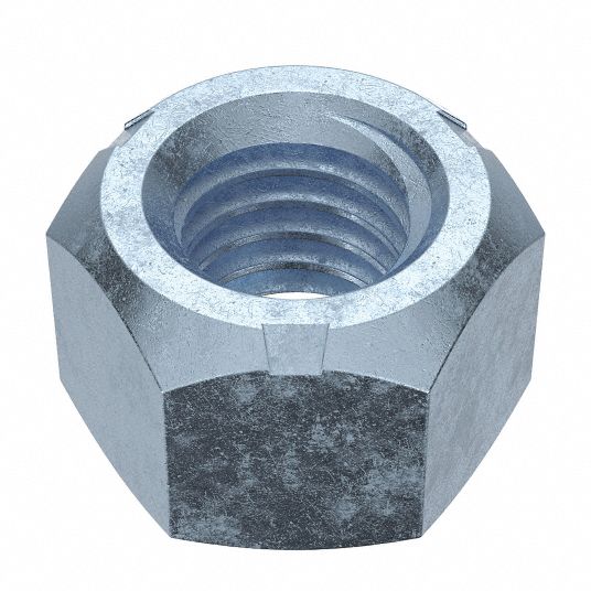Top Lock Distorted Thread, 7/16"-14 Thread Size, Lock Nut - 42JU03 ...