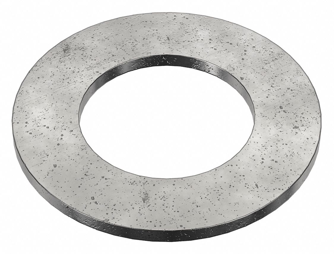 Black Oxide, Steel, Flat Washer - 42JY02|B38402.300.0001 - Grainger