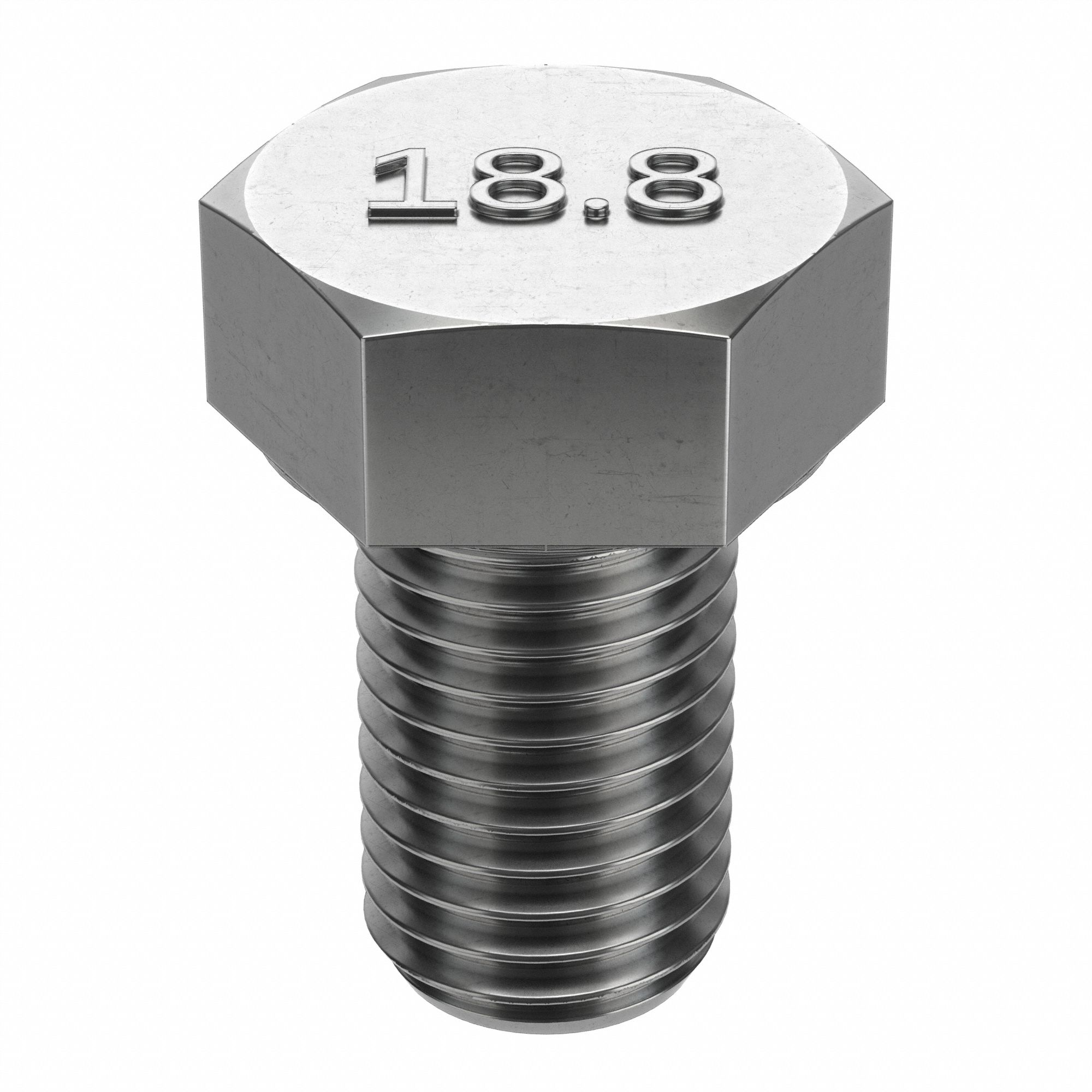 APPROVED VENDOR Tornillo de Cabeza de Dado Hexagonal 3/4"-10 18-8 (304) Longitud de 1" , Acabado ...