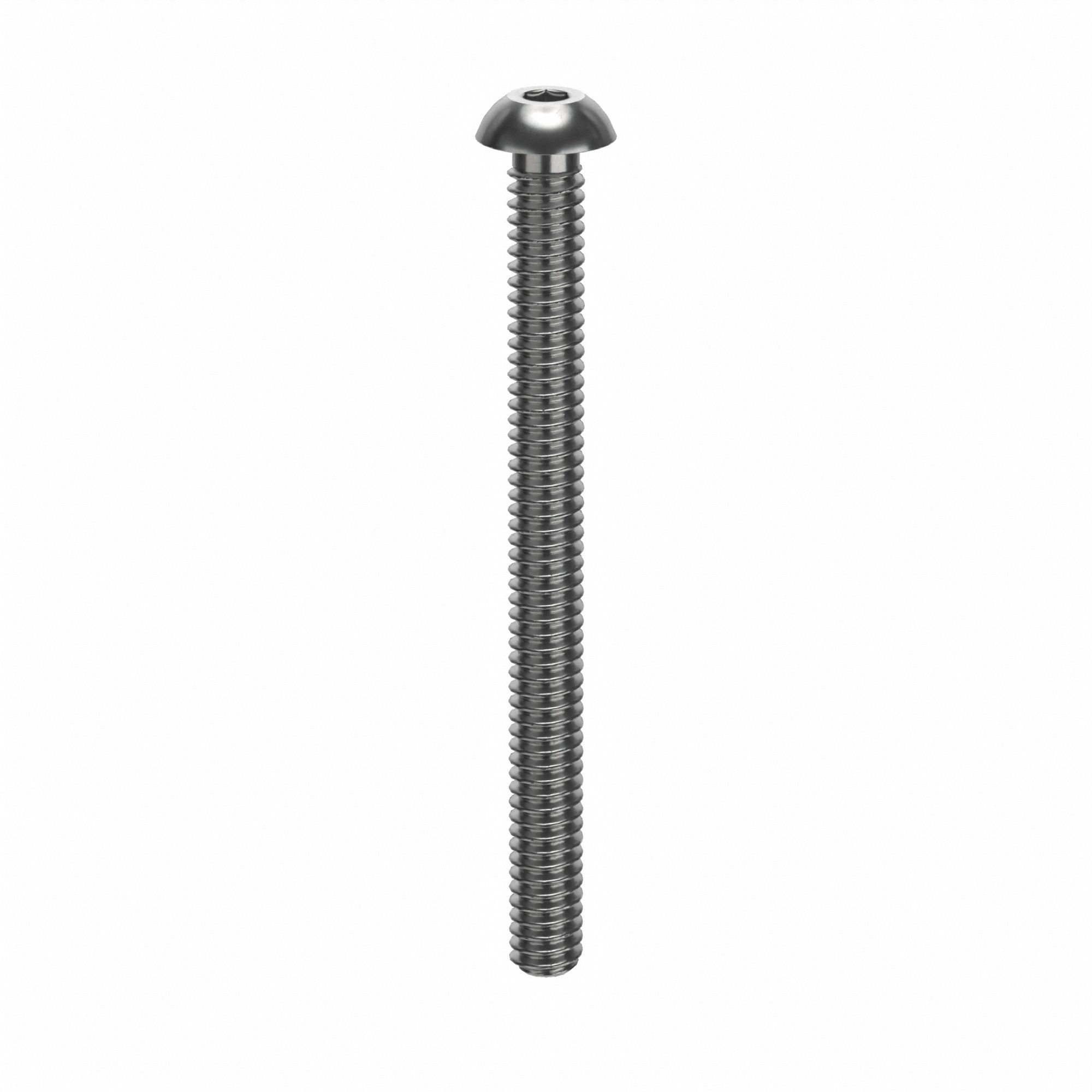 #2-56 Thread Size, 1 in Lg, Socket Head Cap Screw - 42KC91|B51030.008. ...