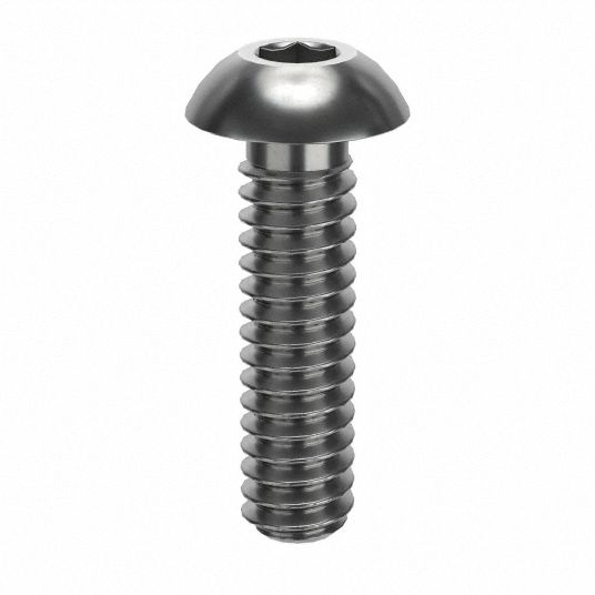 #3-48 Thread Size, 3/8 in Lg, Socket Head Cap Screw - 42KC95|B51030.009 ...