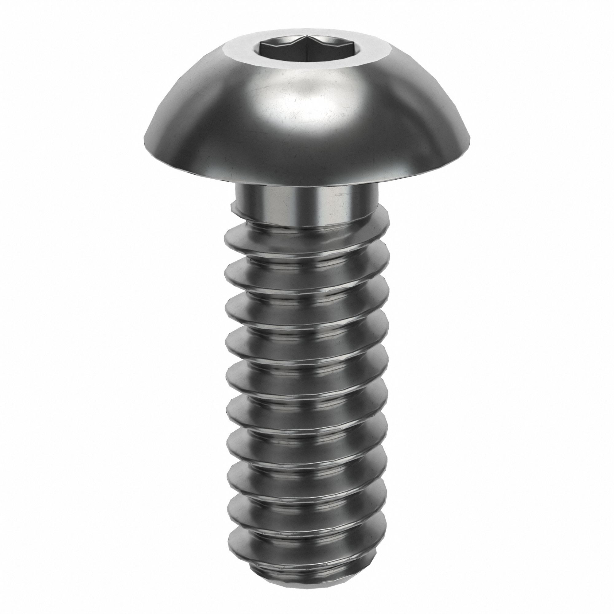 #4-40 Thread Size, 5/16 in Lg, Socket Head Cap Screw - 42KD03|B51030 ...