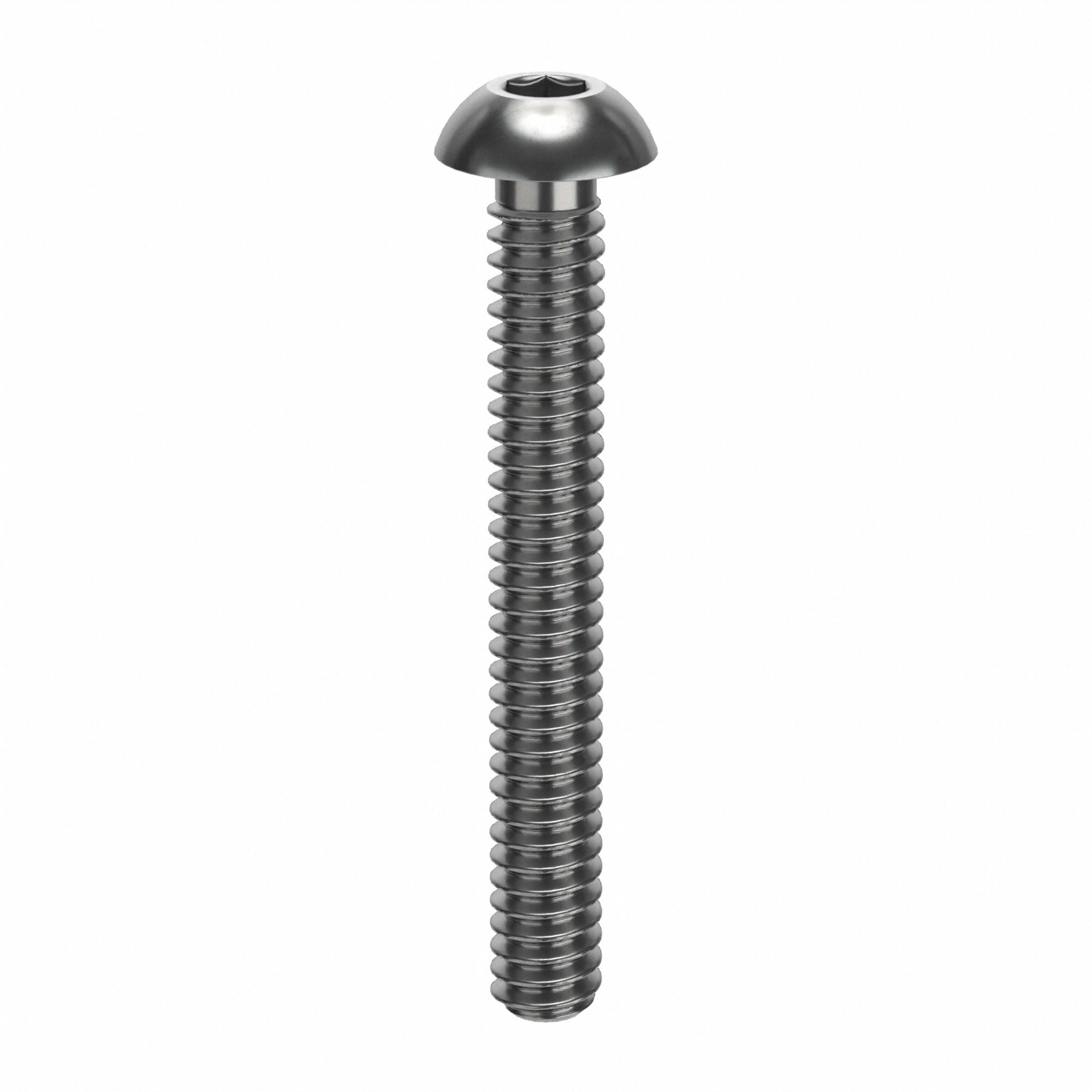 #10-24 Thread Size, 1 1/2 in Lg, Socket Head Cap Screw - 42KD52|B51030 ...