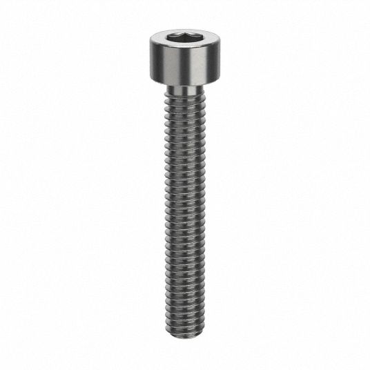 #4-48 Thread Size, 3/4 in Lg, Socket Head Cap Screw - 42KE33|B51041.011 ...