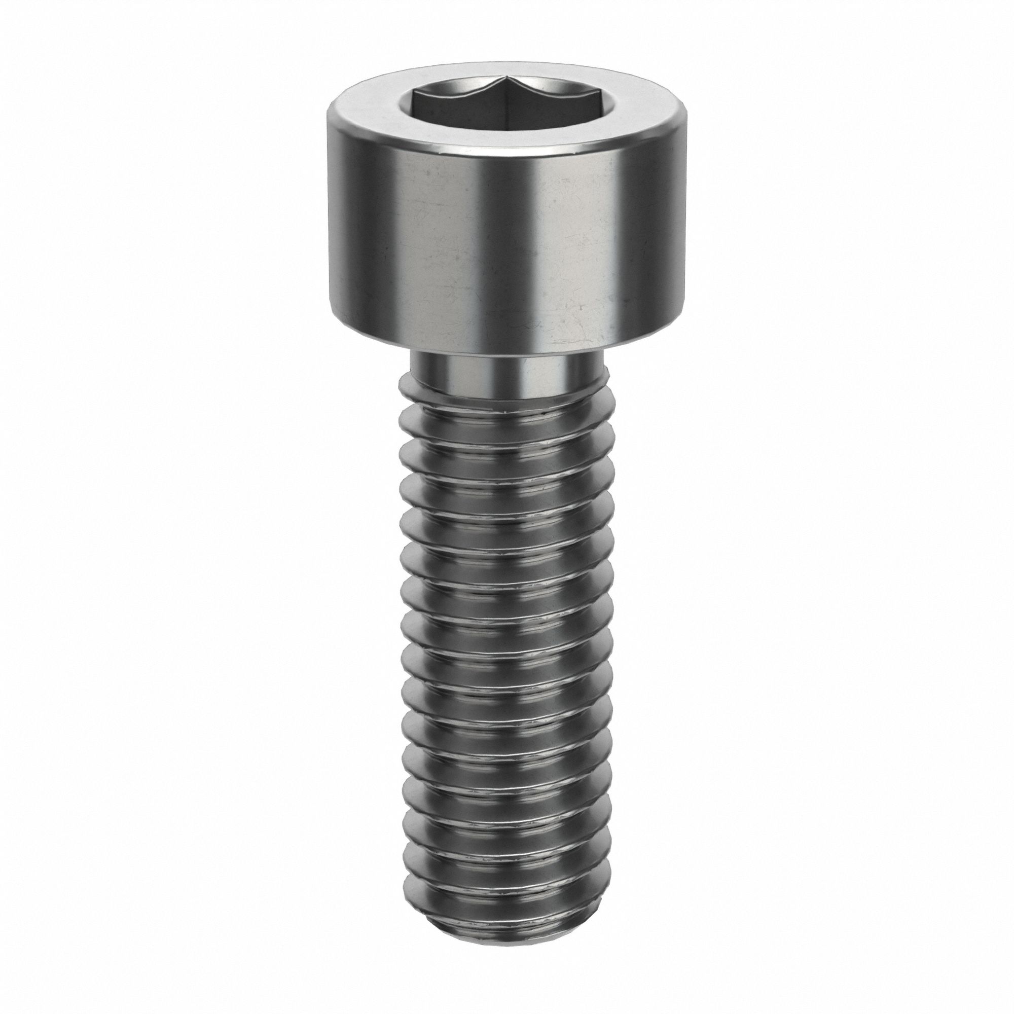 #8-36 Thread Size, 1/2 in Lg, Socket Head Cap Screw - 42KE54|B51041.016 ...