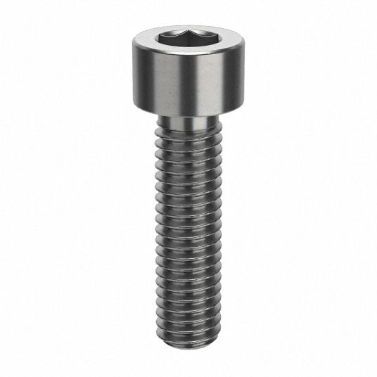 #8-36 Thread Size, 5/8 in Lg, Socket Head Cap Screw - 42KE55|B51041.016 ...