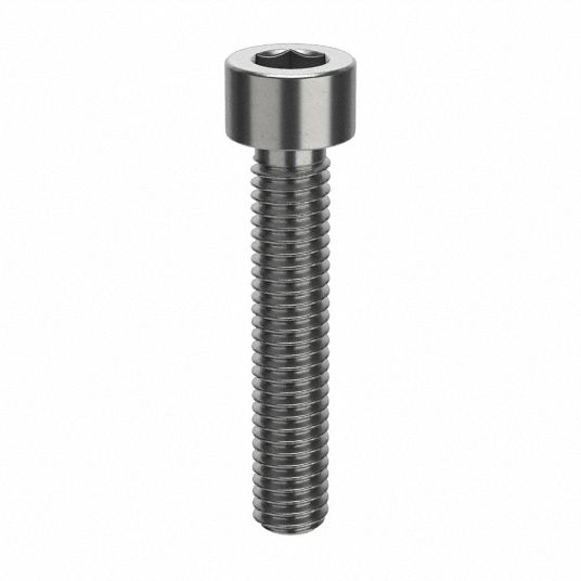 #8-36 Thread Size, 7/8 in Lg, Socket Head Cap Screw - 42KE57|B51041.016 ...