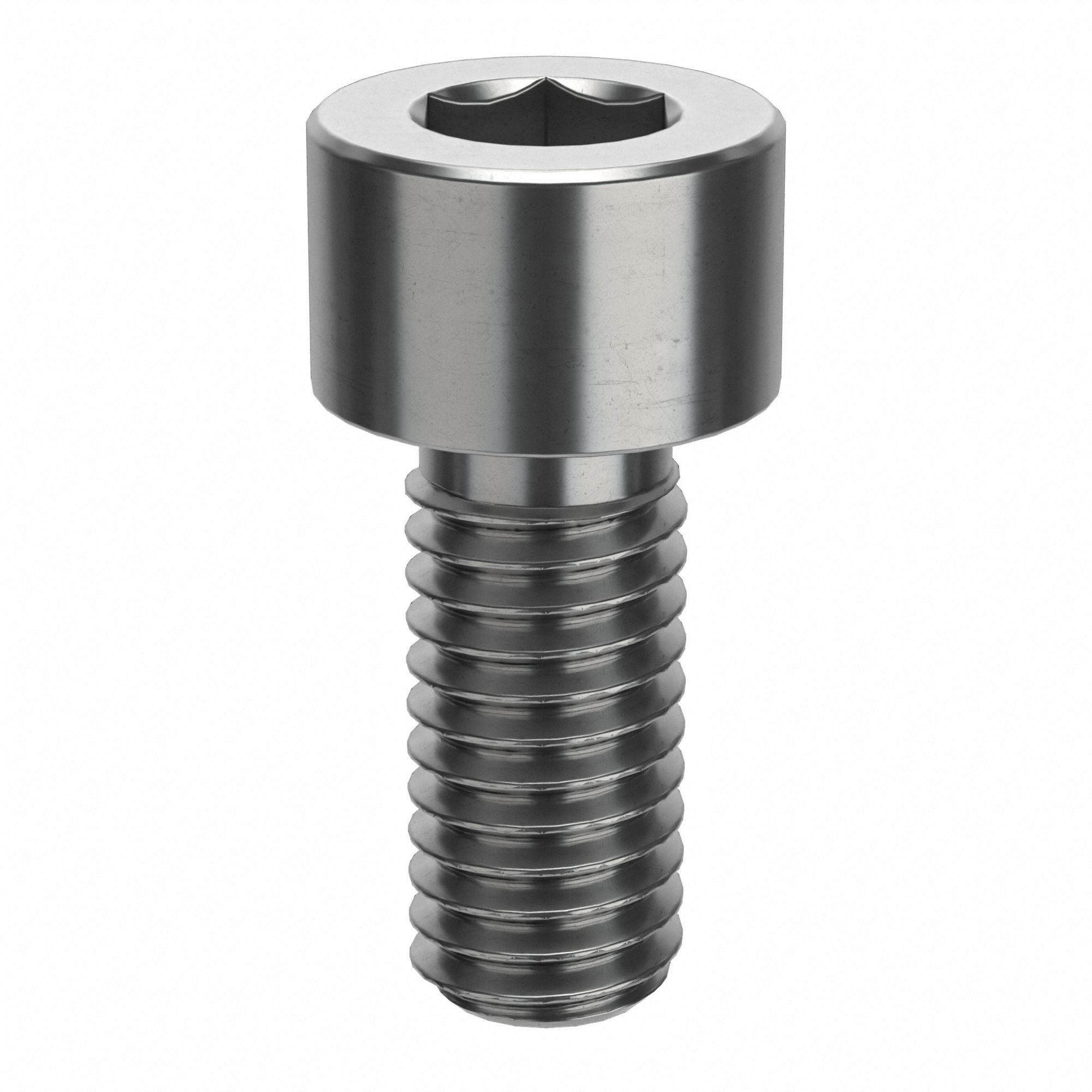#10-32 Thread Size, 7/16 in Lg, Socket Head Cap Screw - 42KE64|B51041 ...