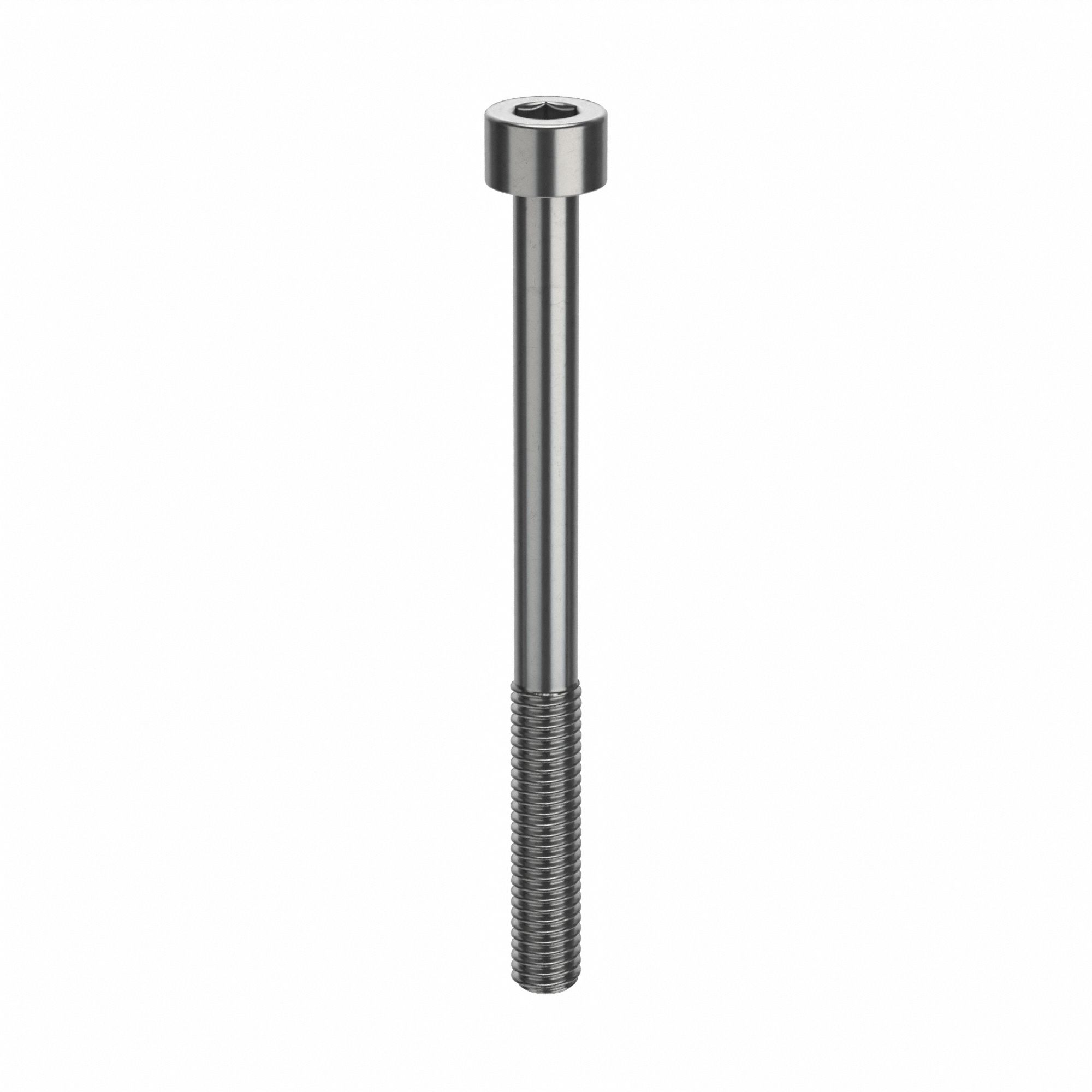 #10-32 Thread Size, 2 1/4 in Lg, Socket Head Cap Screw - 42KE76|B51041 ...