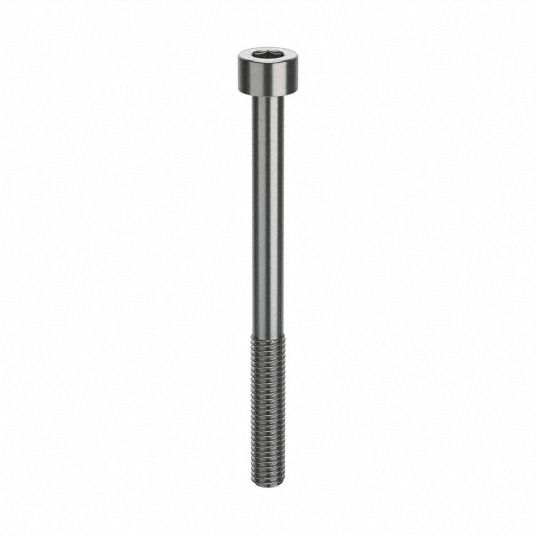 #10-32 Thread Size, 2 1/4 in Lg, Socket Head Cap Screw - 42KE76|B51041 ...