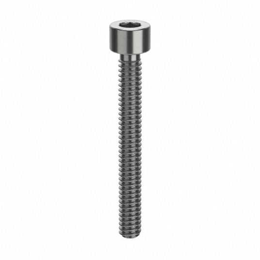 #1-64 Thread Size, 5/8 in Lg, Socket Head Cap Screw - 42KF62|B51050.007 ...