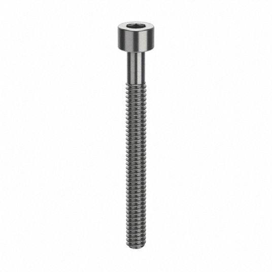 #1-64 Thread Size, 3/4 in Lg, Socket Head Cap Screw - 42KF63|B51050.007 ...