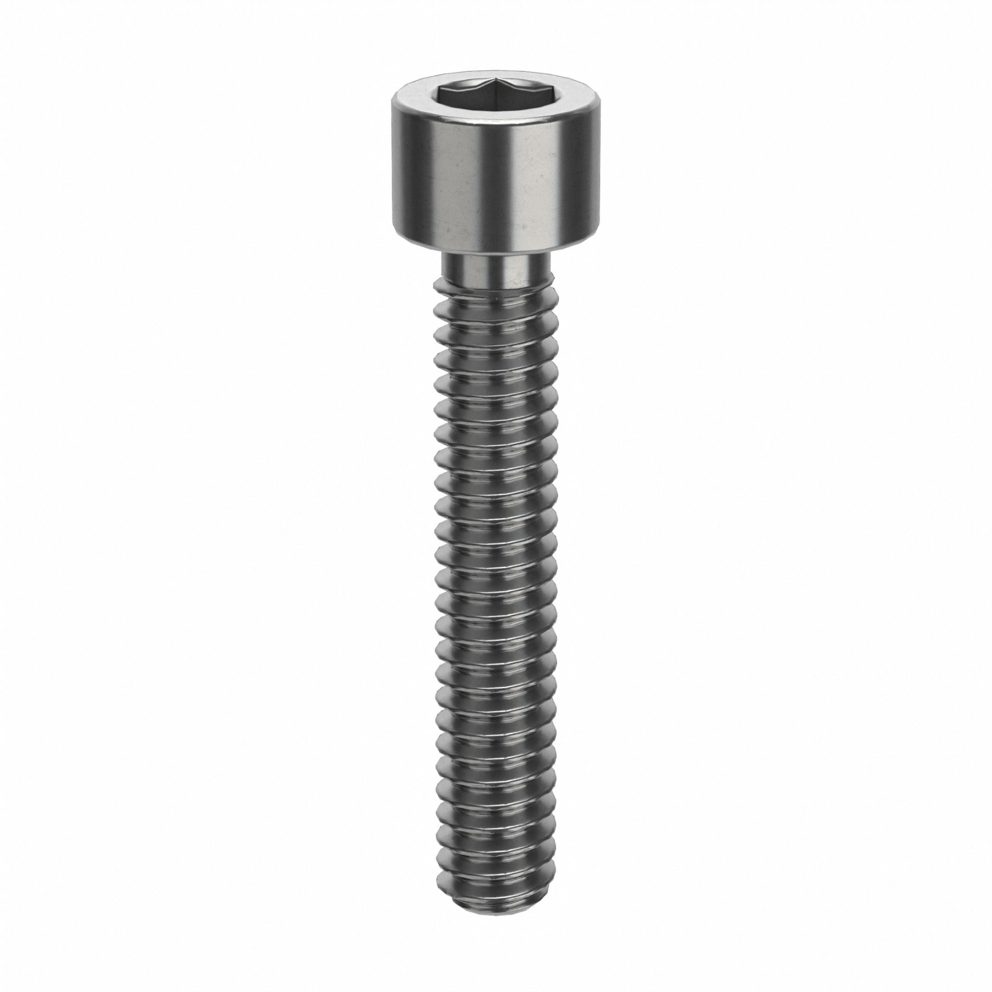 #2-56 Thread Size, 1/2 in Lg, Socket Head Cap Screw - 42KF71|B51050.008 ...